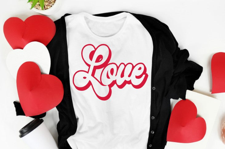 Love Screen Print Transfer – Sassy Screen Prints & More