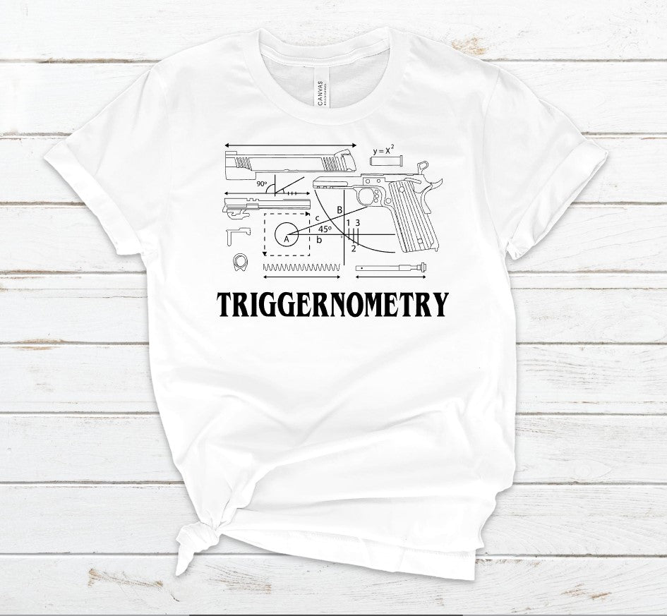 I Study Triggernometry Screen Print Transfer – Sassy Screen Prints & More
